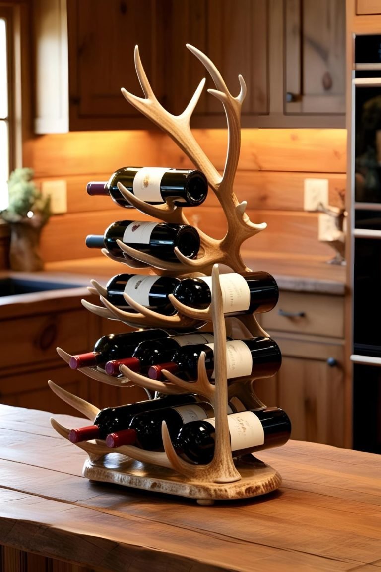 18 Rustic and Elegant Antler Kitchen Decor Ideas – DIY Home Decor ...