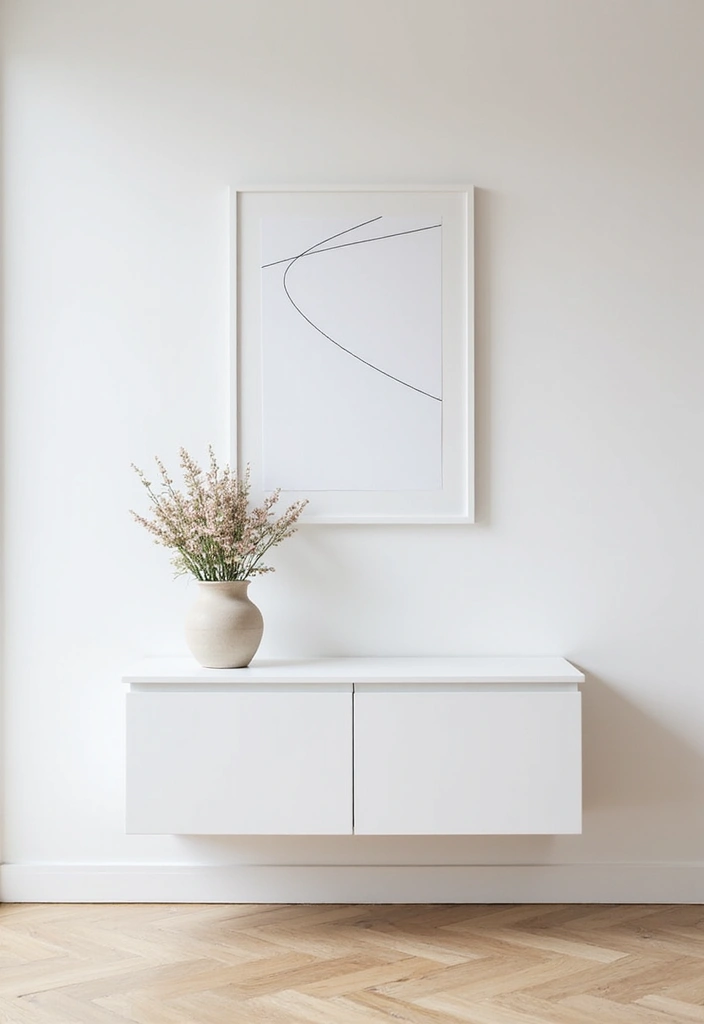 12 Space-Saving Floating Console Table Ideas That Will Transform Your ...