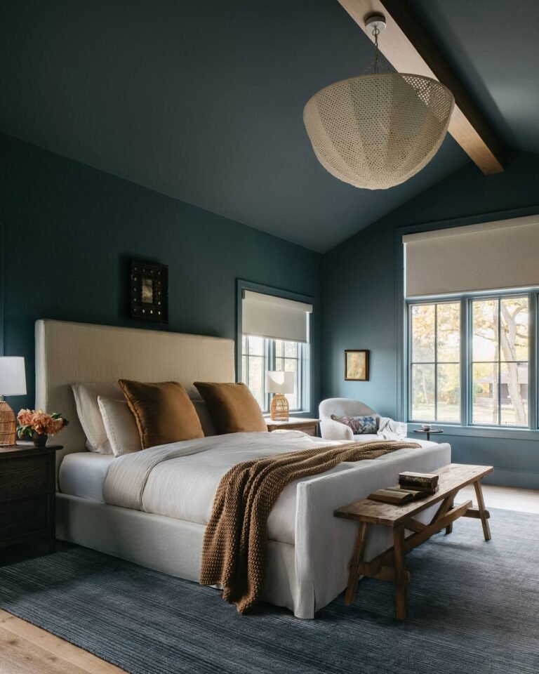 19 Moody Bedroom Paint Color Ideas That Bring Drama and Depth to Your ...
